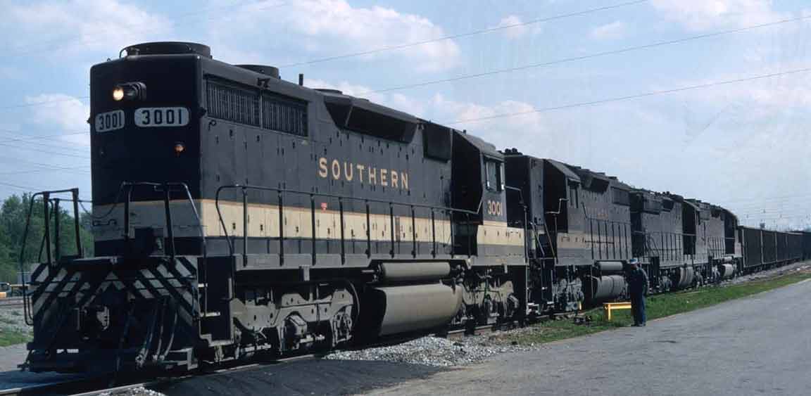 Southern Railway EMD SD35 Locomotives