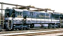 Southern Railway GE U33C Locomotives